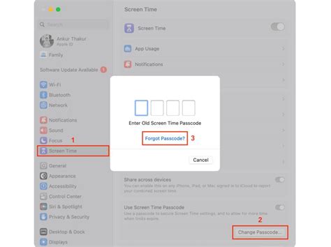How To Reset Forgotten Screen Time Restriction Passcode