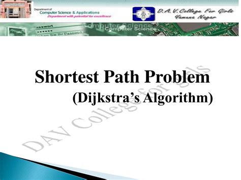 Ppt Shortest Path Problem Dijkstras Algorithm Powerpoint Presentation Id4029738