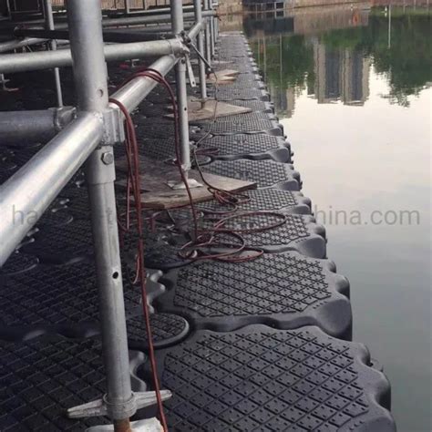 HDPE Plastic Blcok Floating Pontoon Cube For Jet Ski Floating Dock Floating Pontoon Cube And
