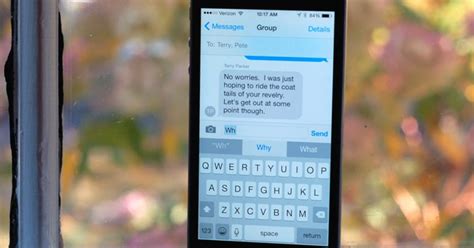 Hide Text Predictions In Ios 8 Cnet