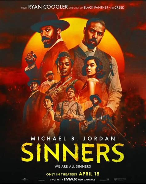Pecadores: terror com Michael B. Jordan ganha novo pôster - Cinema10