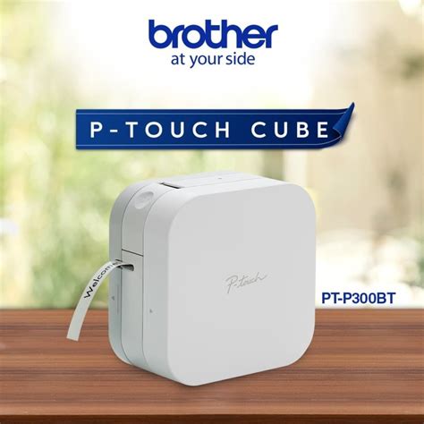 Jual BROTHER PT P300BT PTouch Cube Printer Label Portable Bluetooth P300 BT Shopee Indonesia
