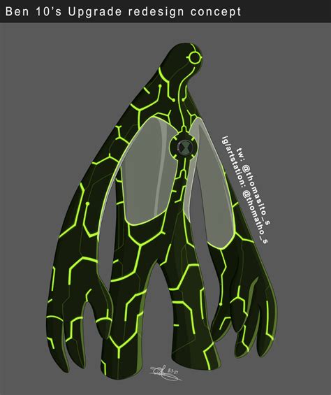 Ben 10 Upgrade Redesign Concept By Ths Industries On Deviantart Artofit