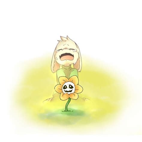 Asriel And Flowey By Pixiv Id 2015123 Anime Images Undertale
