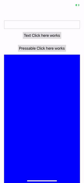 Ios Keyboardshouldpersisttaps Not Working When The Input Is Not Visible · Issue 30538