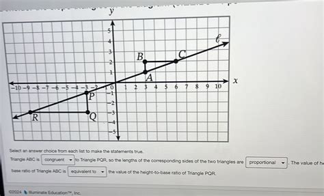 Solved Triangle Abc Is Congruent To Triangle Pqr So The Lengths Of The Corresponding Sides Of