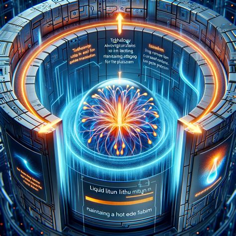 Liquid Lithium On The Walls Of A Fusion Device Helps The Plasma Within Maintain A Hot Edge