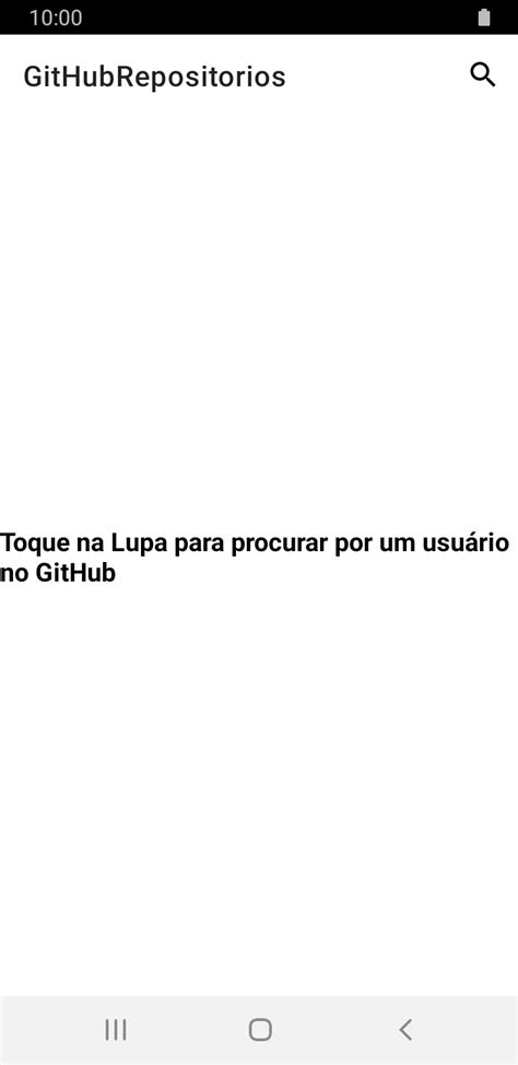 GitHub rocpjunior GitHubRepositorios Um aplicativo de pesquisa de usuários no GitHub os