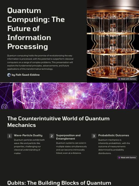 Quantum Computing The Future Of Information Processing Pdf Quantum Computing Computational