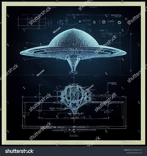 Alien Spaceship Blueprints