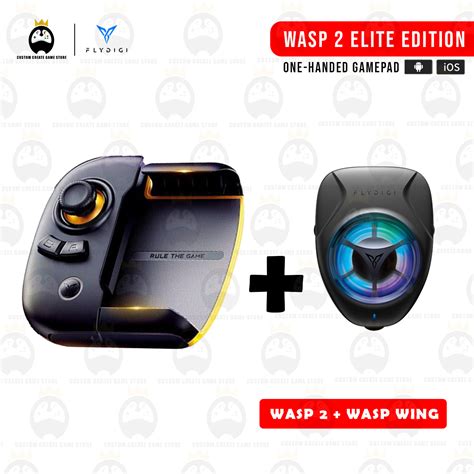 Flydigi Wasp 2 One Handed Gamepad Elite Edition Android Ios [malaysia