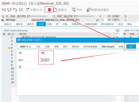 作为sap顾问都应该知道的abap程序调试方法sap Message M7234 Csdn博客