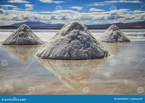 Salar De Uyuni Uyuni Salt Flats Altiplano Bolivia Royalty Free Stock