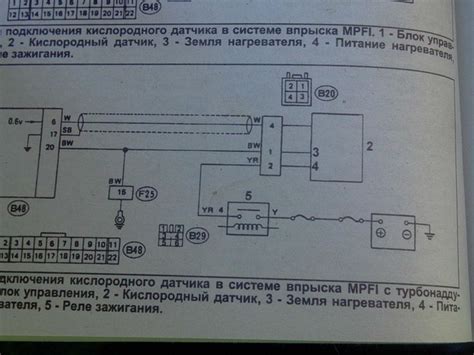 Subaru Legacy Lambda Sensor Wiring Diagram