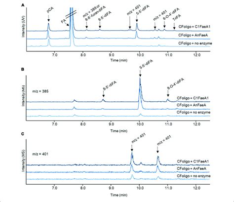 Rp Uhplc Uv Esi Msms Elution Profiles For Corn Fiber Oligomers
