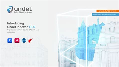 📢 Announcing Undet Indexer Update Indexer Is A Free Project Creator For Point Cloud To Cad