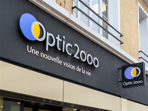 Sign And Logo Of An Optic 2000 Store Nanterre France Editorial Stock