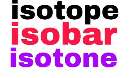 Class 11th Chemistry Isotope Isobar Isotone Isoelectric By Jogender Sir