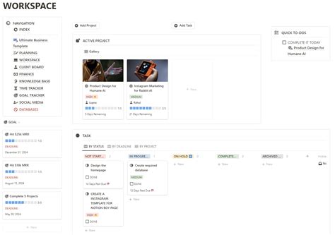 Ultimate Business Notion Template