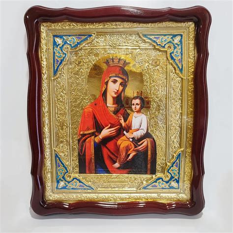 Икона Пресвятой Богородицы Скоропослушница 48×42 см: продажа, купить в ...