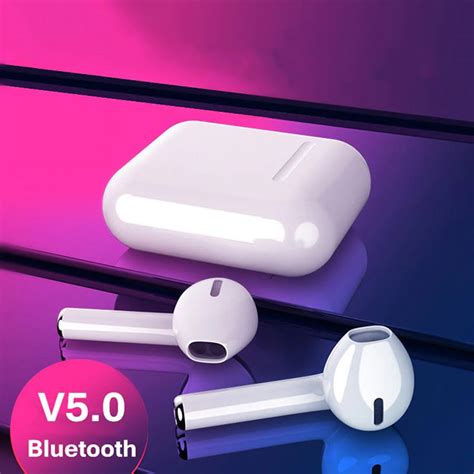 หูฟังไร้สายแบบคู่ ดีไซน์สไตล์ Airpods รุ่นใหม่ล่าสุด True Wireless แท้ หูฟัง บลูทูธ ลำโพง มือ