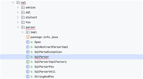 apache calcite sql parser 原理剖析 端小强的博客