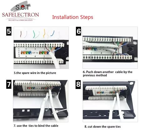 Network Empty Patch Panel 24 Ports 1u 19 Inch Blank Panel High Density Wire Management Rack