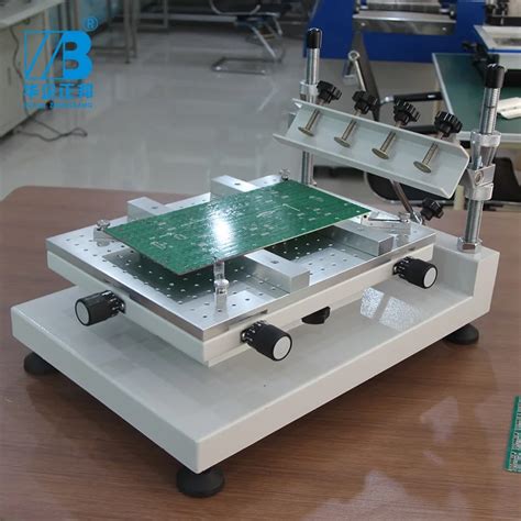 Manual High Precision 320 440mm Silk Screen Printing Machine SMT Solder