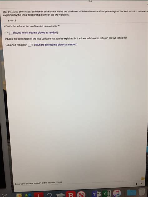 Solved Use The Value Of The Linear Correlation Coefficient R