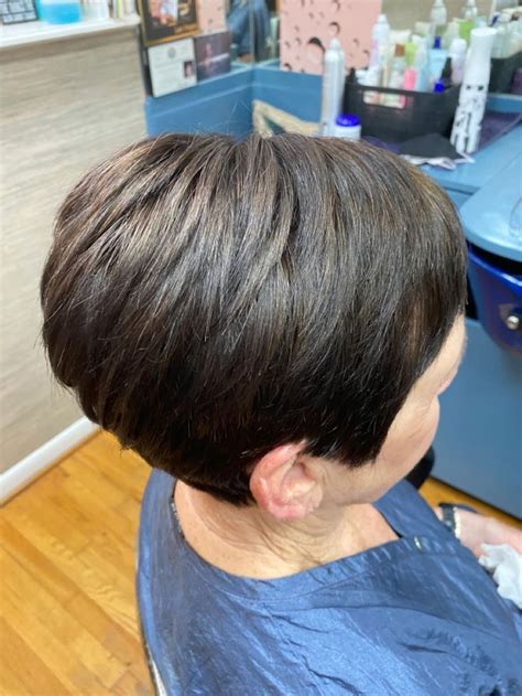 Short Brunette Brunette Salons Short