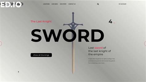 creative responsive landing page with greensock javascript gsap