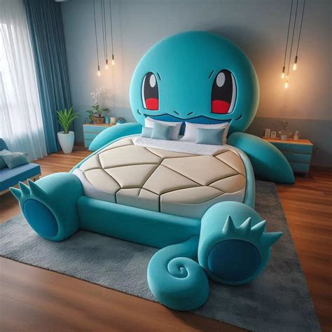 Pokemon Shaped Bed The Perfect Blend Of Fun And Functionality For Any
