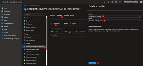 how to set up microsoft endpoint privilege management manage the