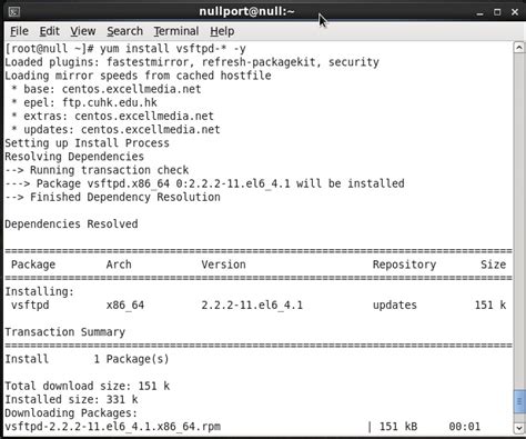 Techtecno U How To Configure Secure FTP Server In Linux Centos Red Hat