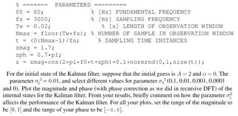 2 phasor estimation using kalman filter for a