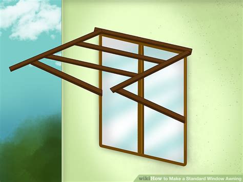 How To Make A Standard Window Awning 5 Steps With Pictures