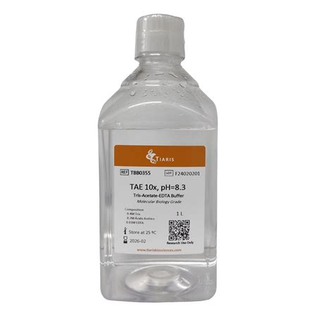 Tris Acetate Edta Buffer Tiaris Biosciences S L