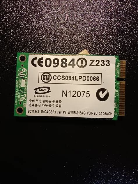 Wifi Mini Modul 802 11g Chip Broadcom Za Hp Laptope