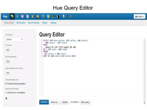 An Introduction To Hadoop Hue Gui ODP