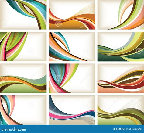 Color Curve Stock Vector Illustration Of Texture Element 8645704