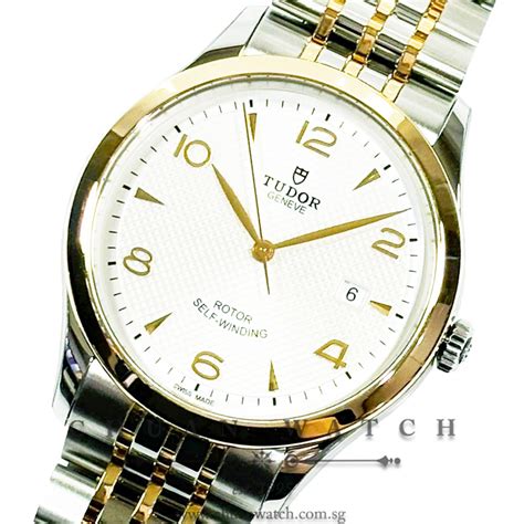 Tudor 1926 Two Tone 41mm 91651 Silver Chuan Watch Singapore Pre