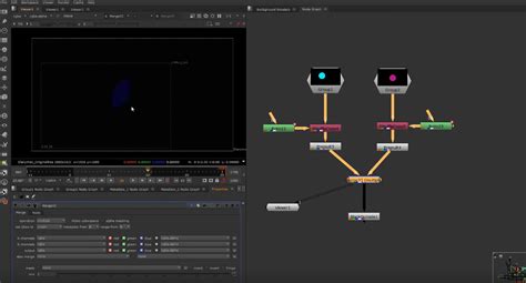 comprendre le node merge de nuke 3dvf