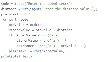 Solved Write A Script That Inputs A Line Of Encrypted Text Chegg Com