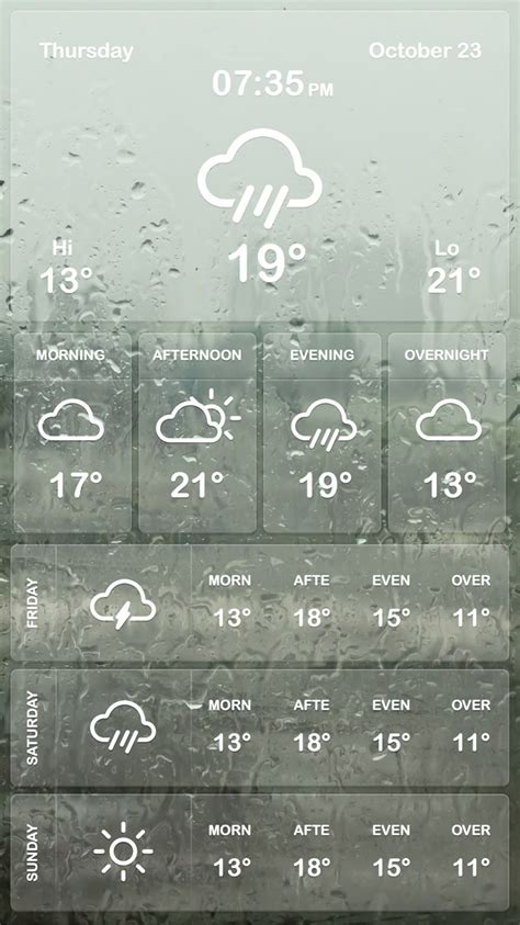 Create A Weather App Interface App Interface Mobile App Design Inspiration Ui Interface Design