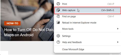 How To Take A Scrolling Screenshot On Windows