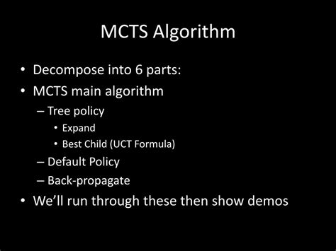 Ppt Monte Carlo Tree Search Insights And Applications Bcs Real Ai