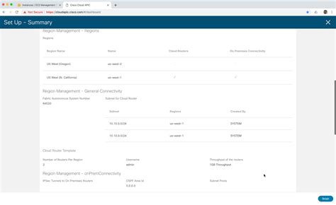 Deploying Cisco Cloud Apic In Aws Walkthrough