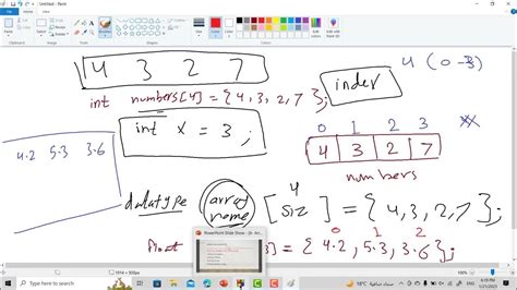 Array In C 1d Arrays Youtube