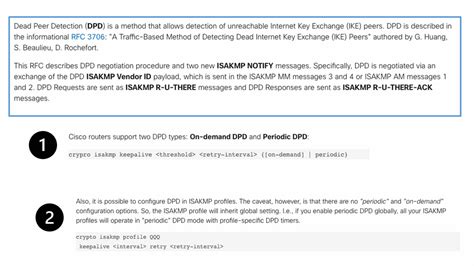 dead peer detection