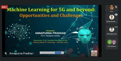 Csi Chennai Acm Chennai And Ieee Cs Madras Chapters Had Jointly Organised A Webinar On Machine